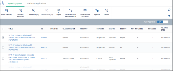 Manage OS Patches On Windows Endpoints, Patch Management | Endpoint Manager
